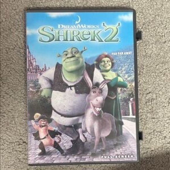 Dreamworks | Media | Dreamworks Shrek 2 Dvd Green And Blue Cover | Poshmark